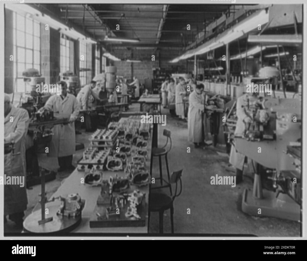Dyna-Empire, Stewart Ave., Garden City. Drill presses. Gottscho-Schleisner Collection Stock ...