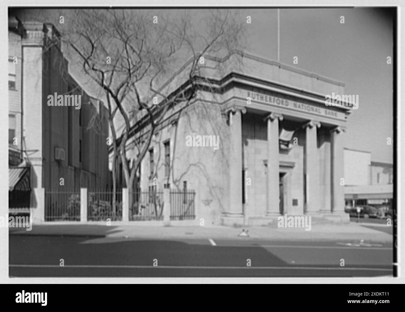 Rutherford National Bank, Rutherford, New Jersey. Exterior II. Gottscho ...