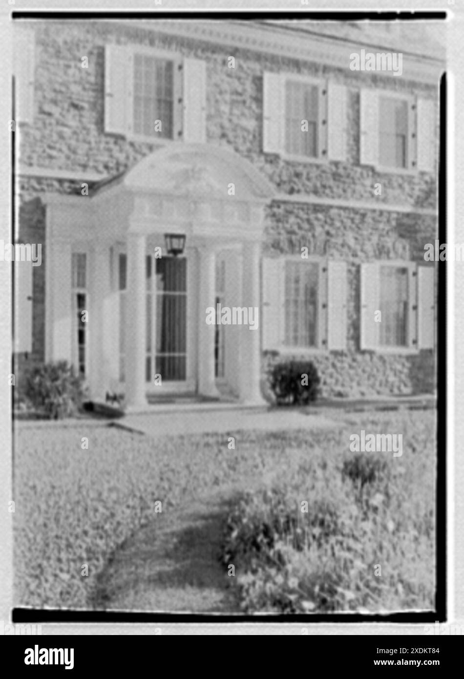 John N. Conyngham, Hayfield Farm, residence in Lehman Township ...