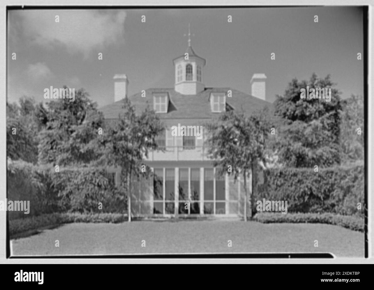 Clarence Mack, residence on Jungle Rd., Palm Beach, Florida. South ...