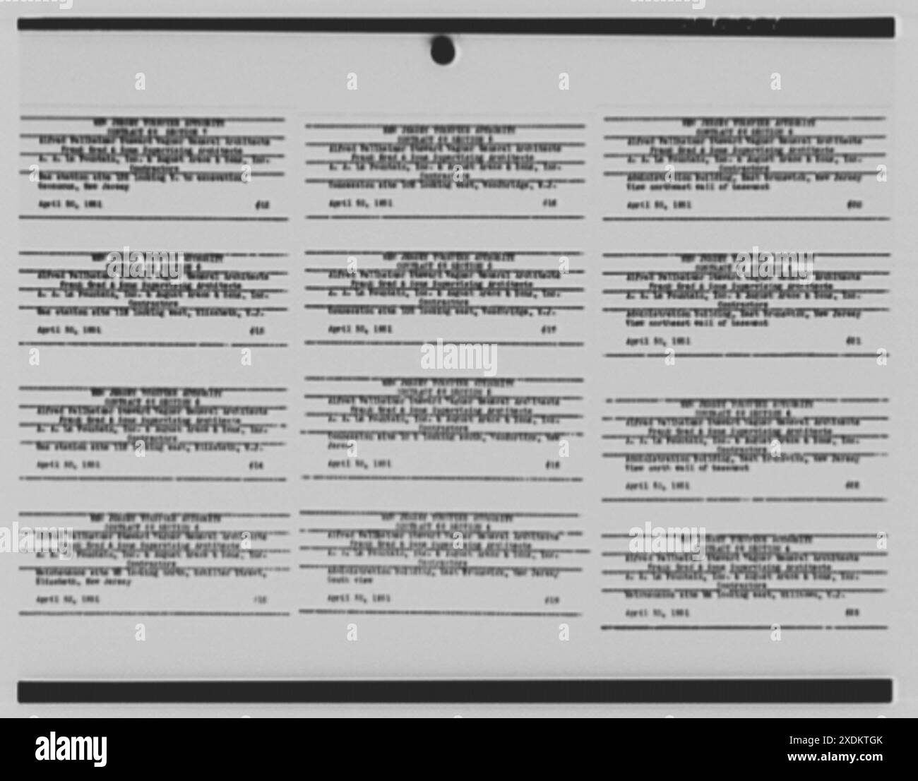 New jersey traffic road Black and White Stock Photos & Images - Alamy