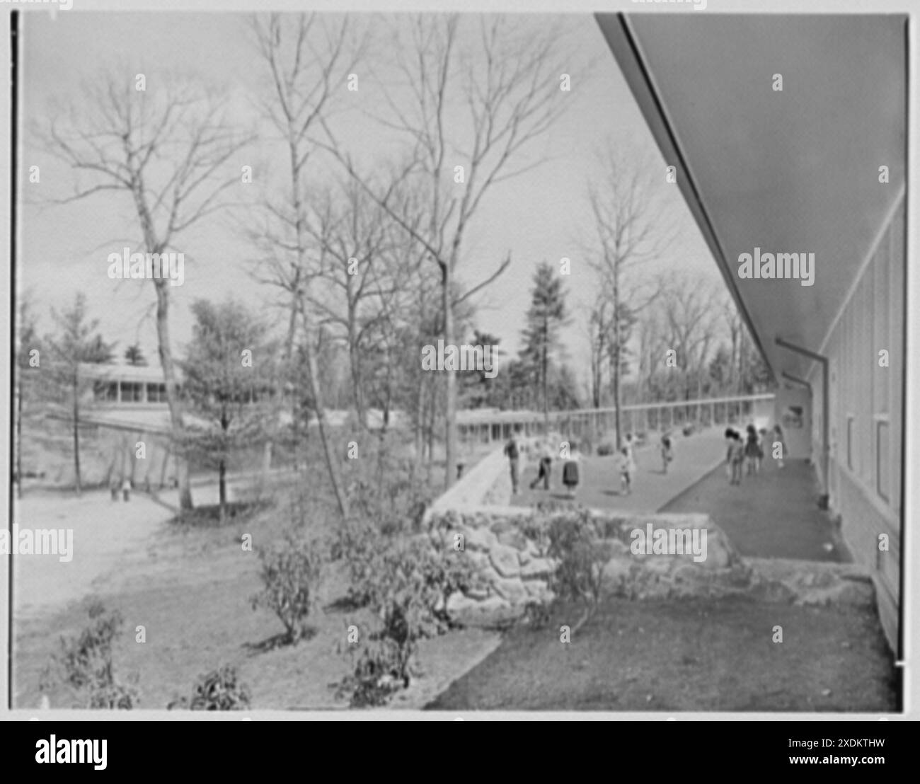 The Country School, Weston, Massachusetts. Exterior IX. Gottscho ...