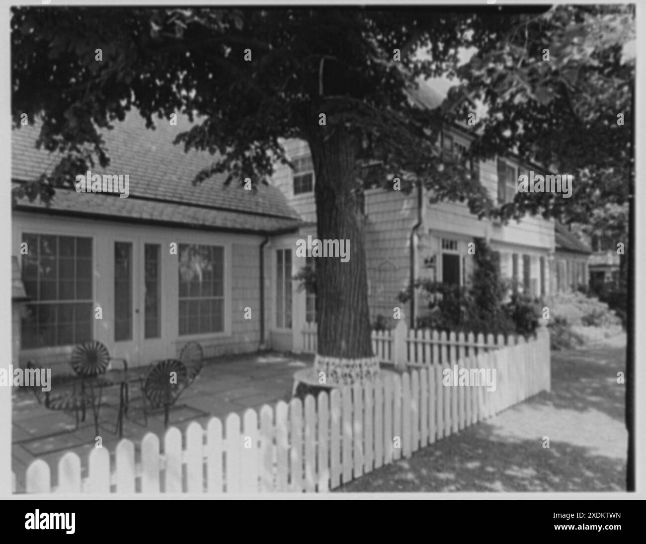 Mr. and Mrs. John Rosenwald, residence on Purchase St., Rye, New York ...