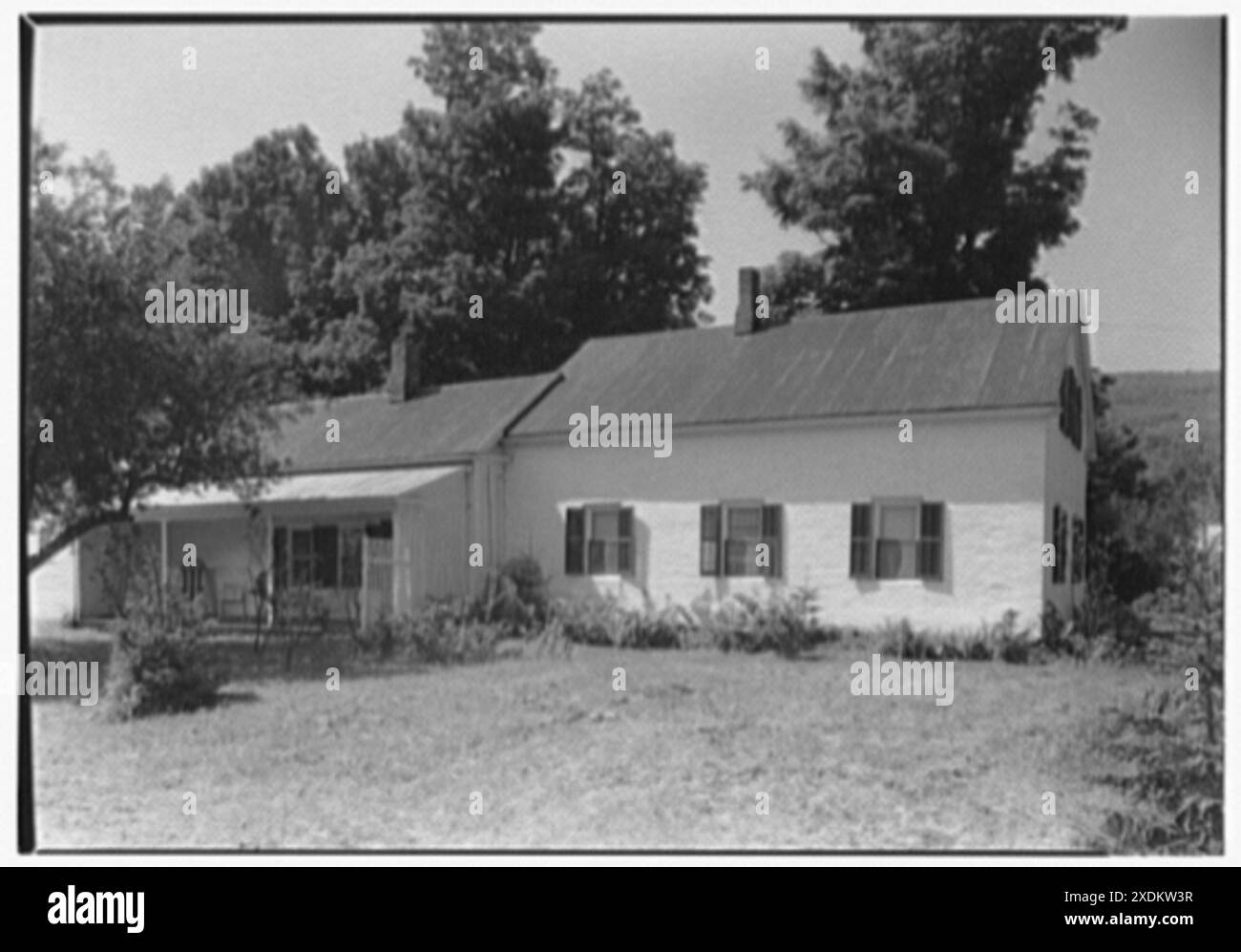 Mrs. Harriet K. Morse, residence in Underhill Center, Vermont. Exterior ...