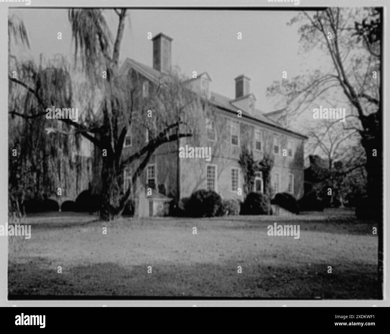 William Henry Harrison residence, "Berkeley", in Virginia. General ...