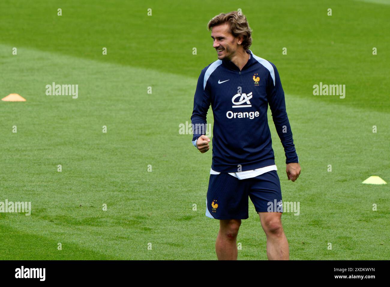 Antoine Griezmann of France during the training session at the Home ...