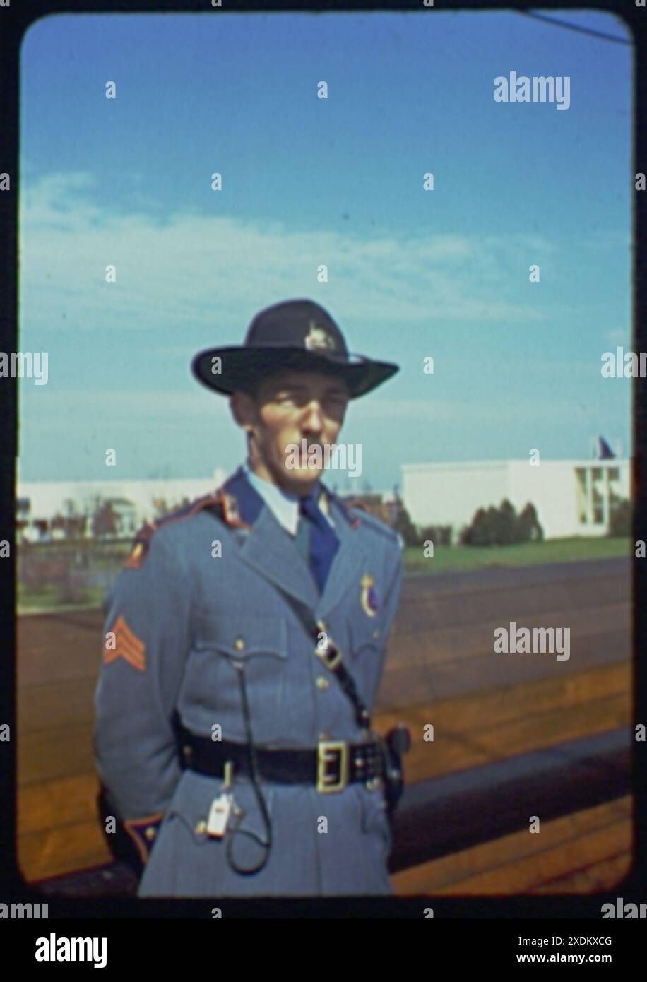 World's Fair. Police officer. Gottscho-Schleisner Collection Stock ...