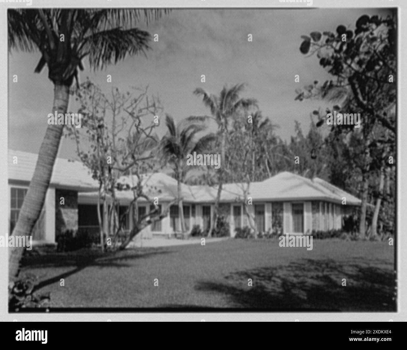 Charles B. Bolton, residence at 1290 S. Ocean Blvd., Palm Beach. House ...
