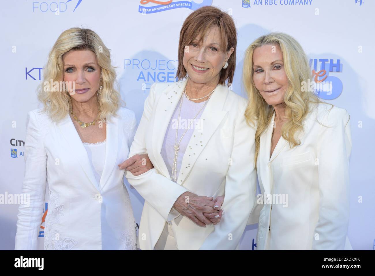 Hollywood, California, USA. 22nd June, 2024. (L-R) Donna Mills, Michele ...