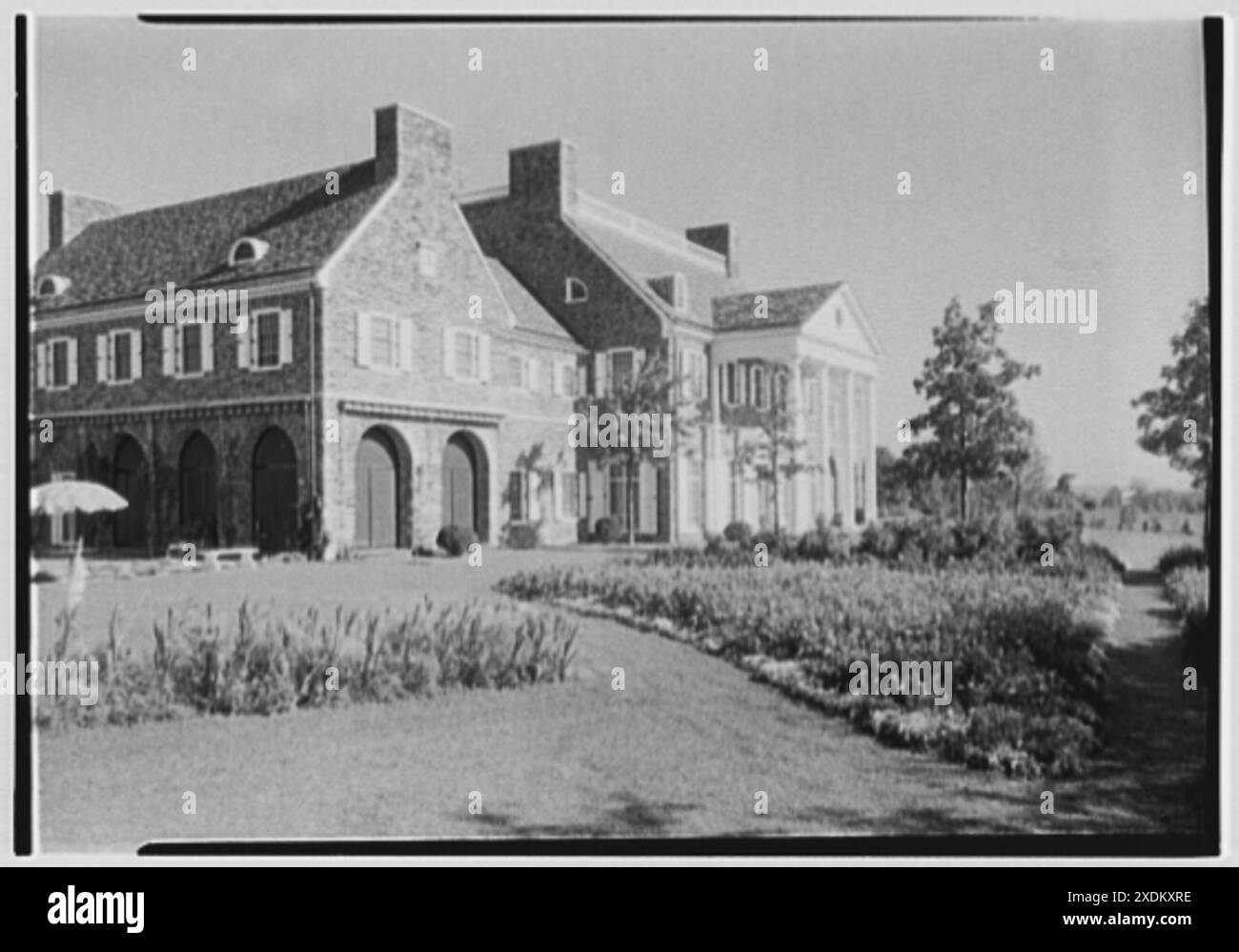 John N. Conyngham, Hayfield Farm, residence in Lehman Township ...