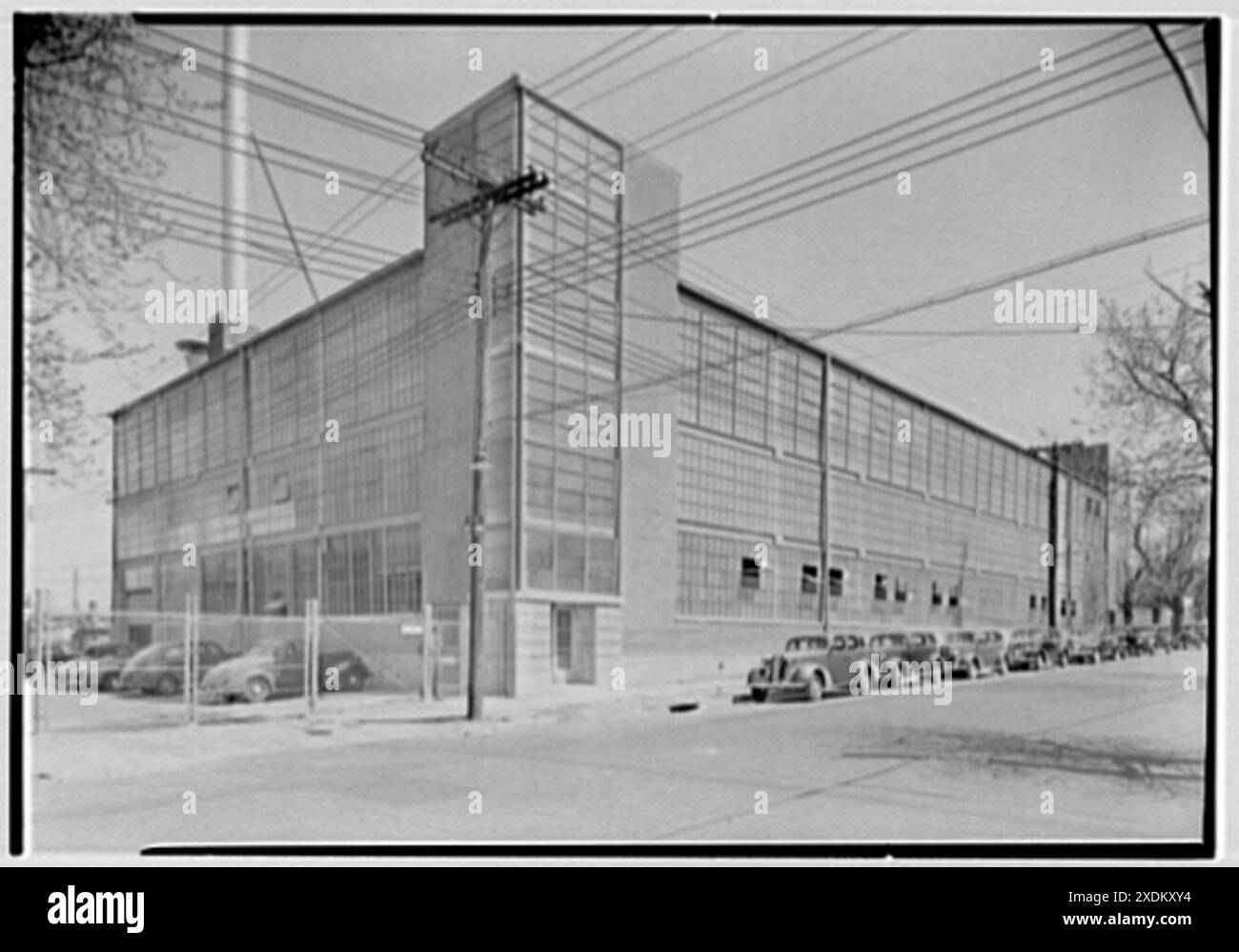 Edo Aircraft Corp., College Point, Long Island. New building from left ...