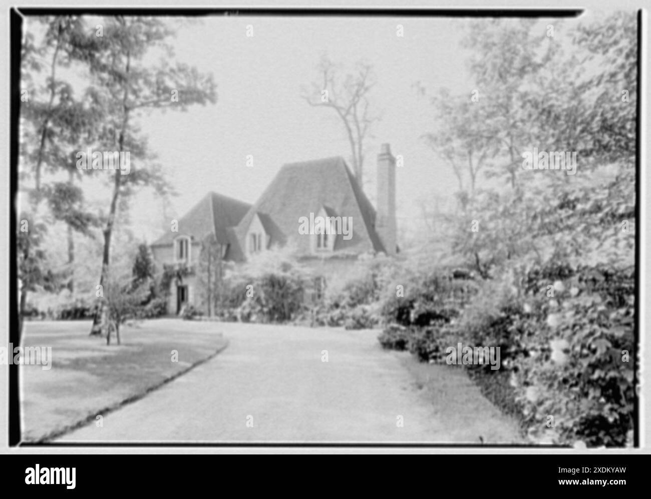 Mrs. Francis Beidler, residence at 20 S. Stone Gate Ave., Lake Forest ...