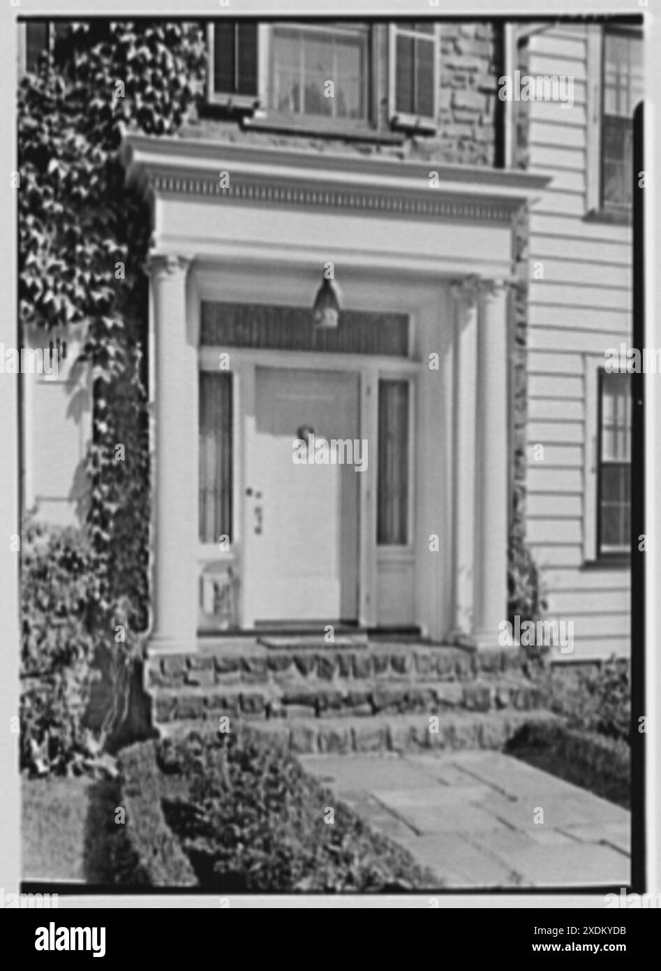 Orange stone house Black and White Stock Photos & Images - Alamy