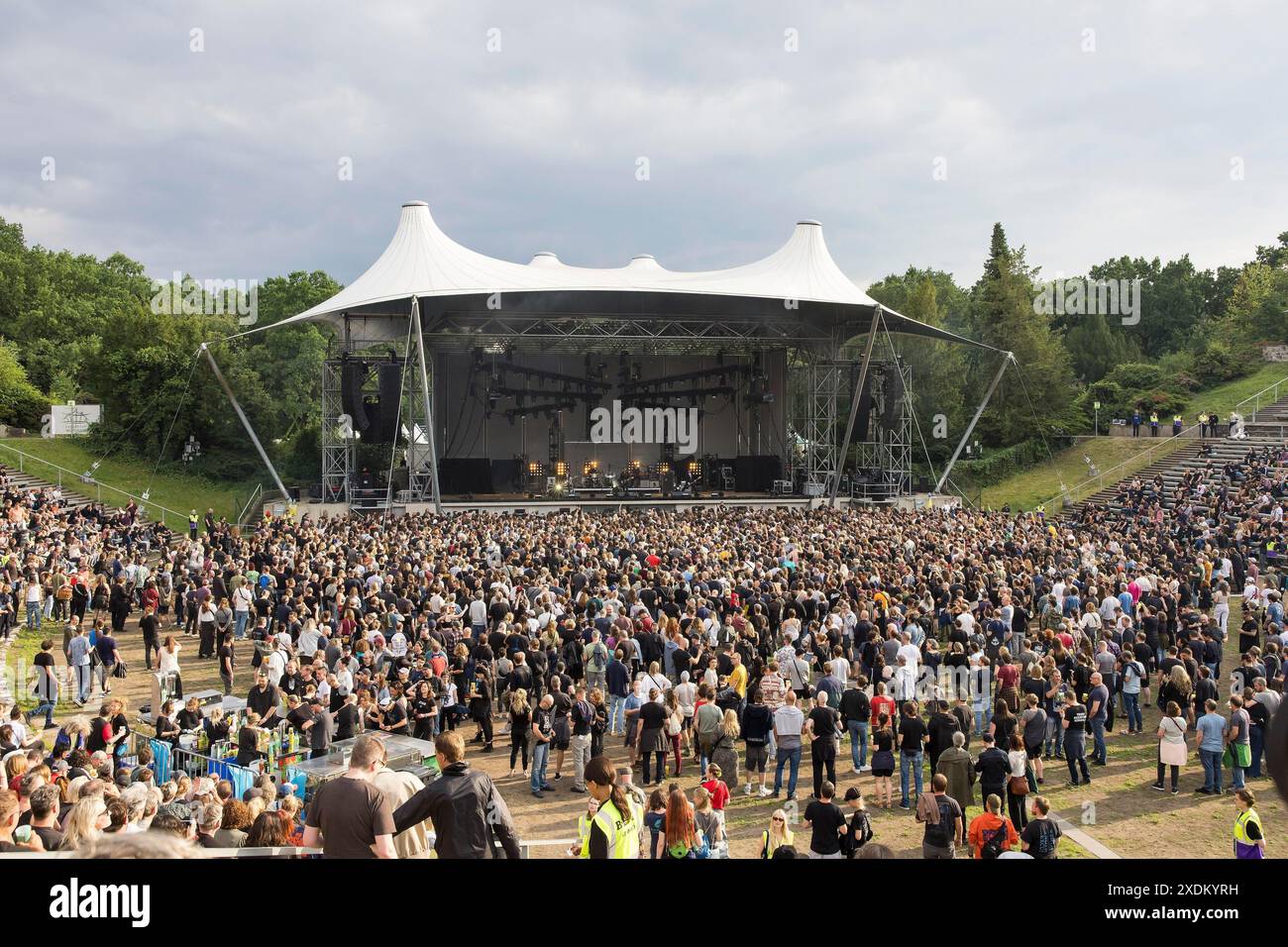 Overview of the Berlin Parkbuehne Wuhlheide on 22/06/2024 Stock Photo ...