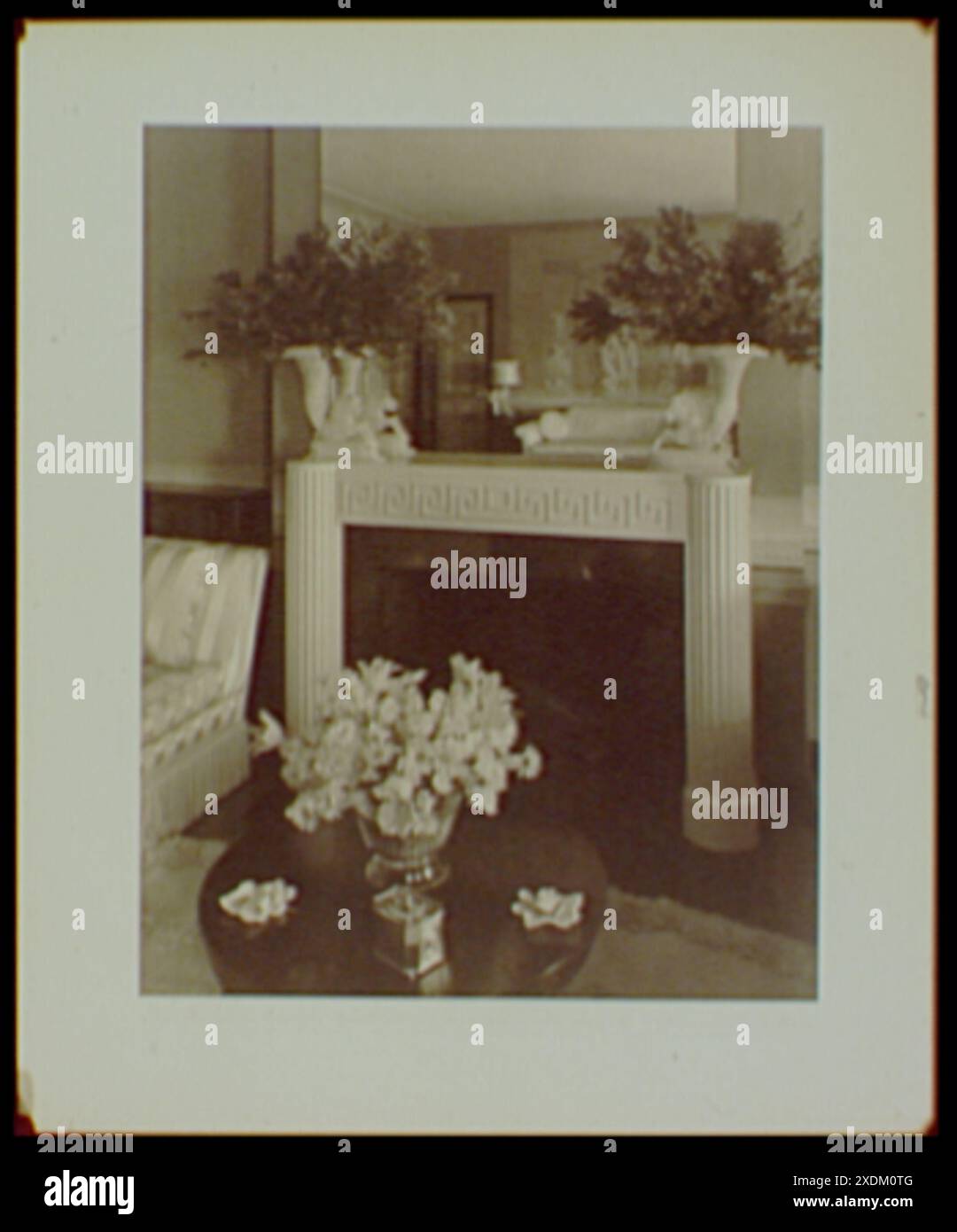 Master prints. Mrs. Radcliffe Romeyn, residence at 25 East End Ave ...