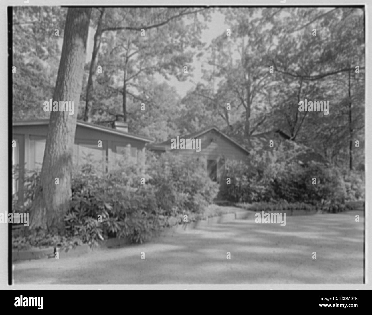 Mrs. Claire Bach, residence in Stamford, Connecticut. Entrance ...