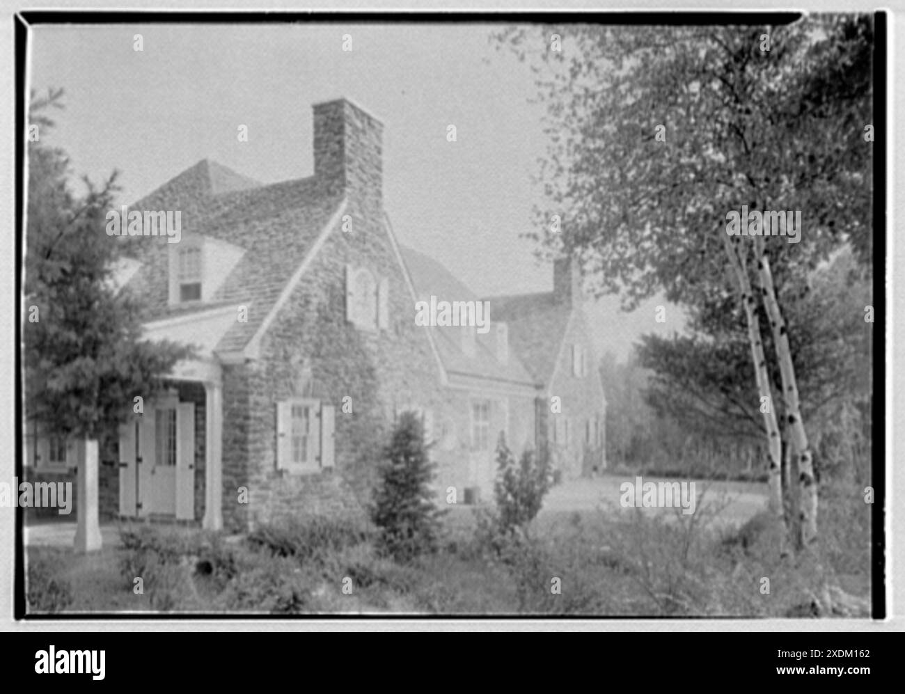 John N. Conyngham, Hayfield Farm, residence in Lehman Township ...