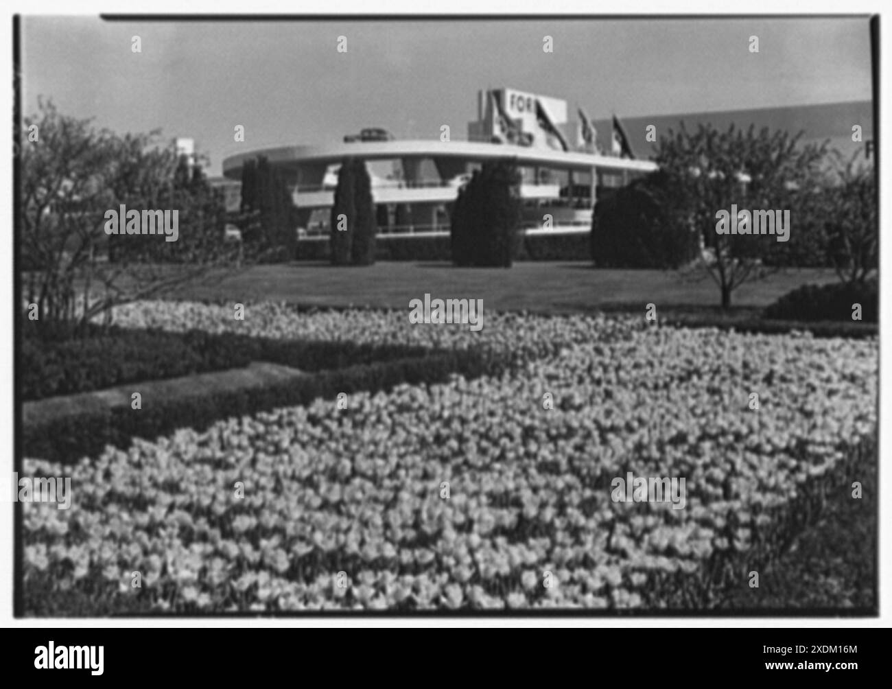 World's Fair, Ford Motor Building. General from northwest. Gottscho ...