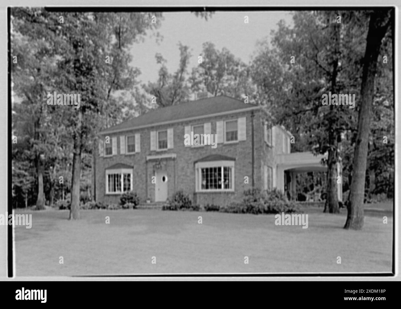 Mr. and Mrs. Lester A. Crone, residence at 45 Colt Rd., Summit, New ...
