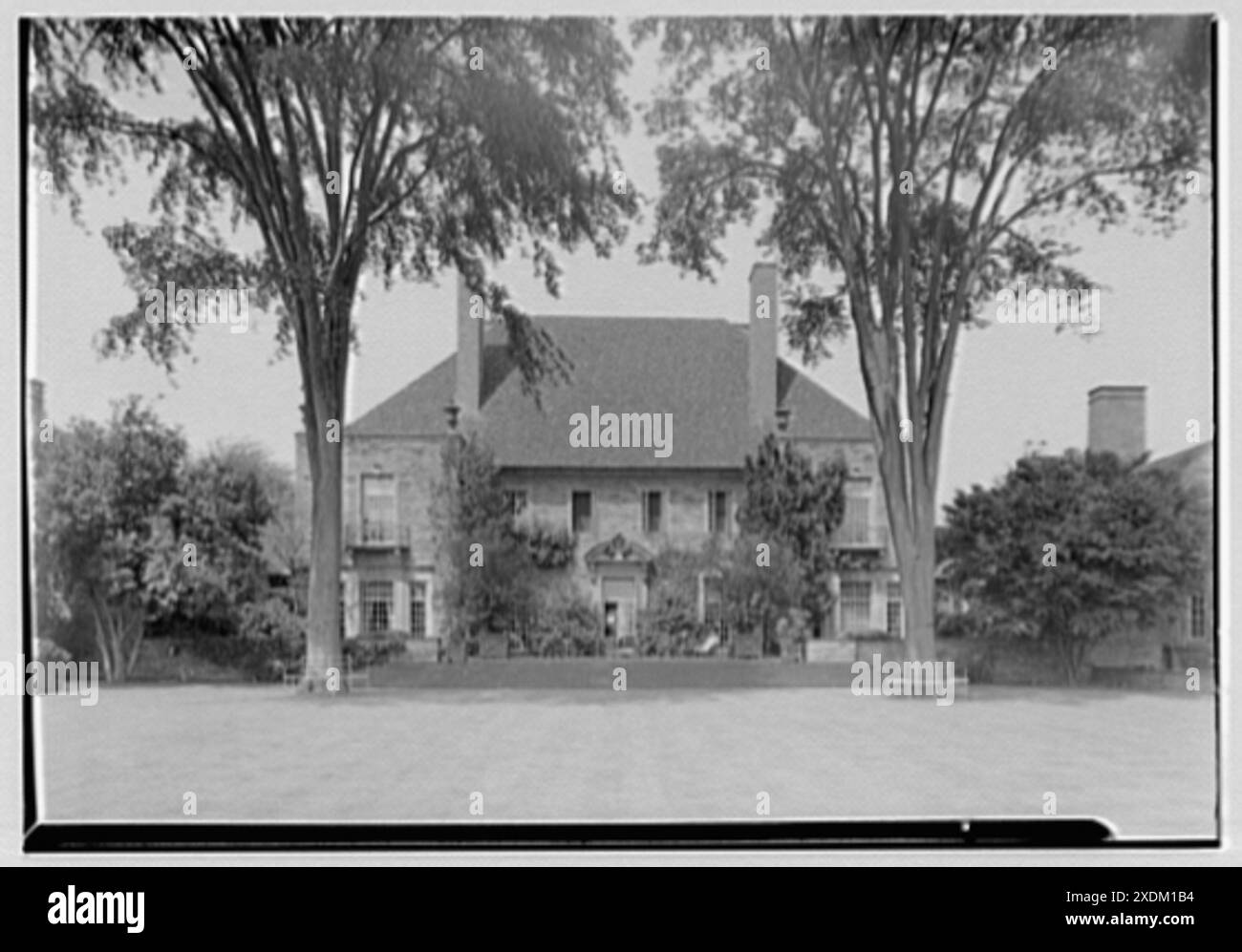 Mr. and Mrs. Michael M. Van Beuren, Gray Craig, residence in Newport [i ...