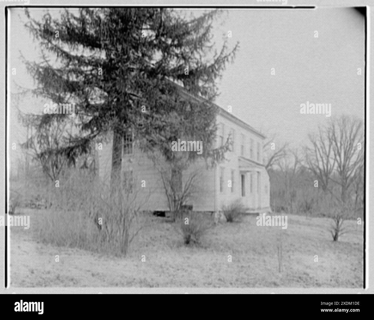 Paul Vautrin, residence in Redding, Connecticut. Exterior II. Gottscho ...