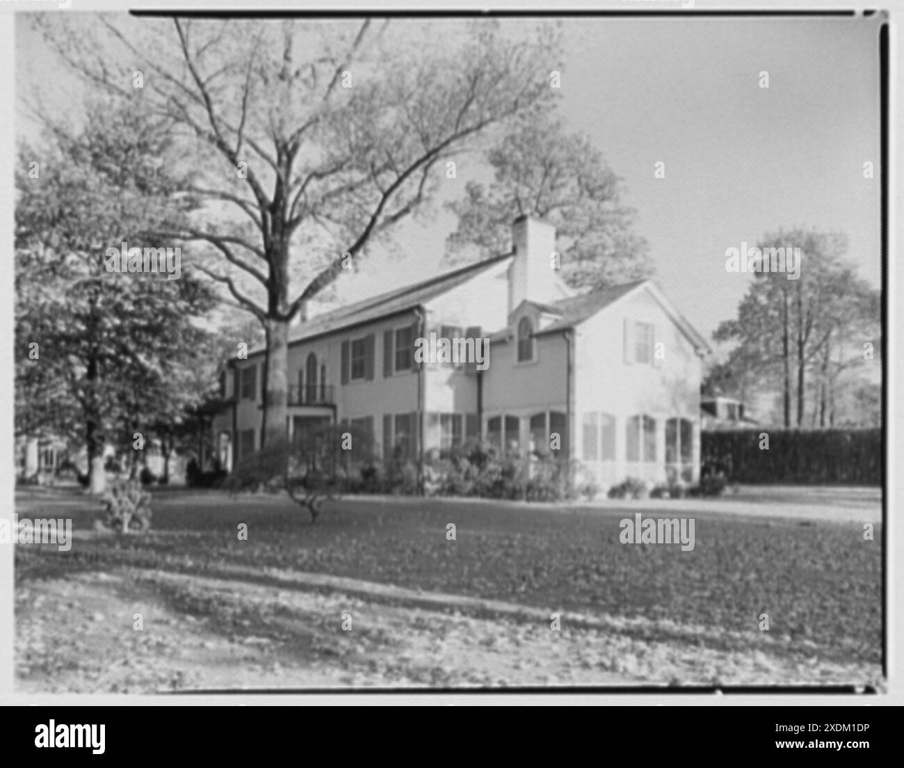 Mrs. Webster, residence at 1401 Park Lane, Pelham Manor, New York ...