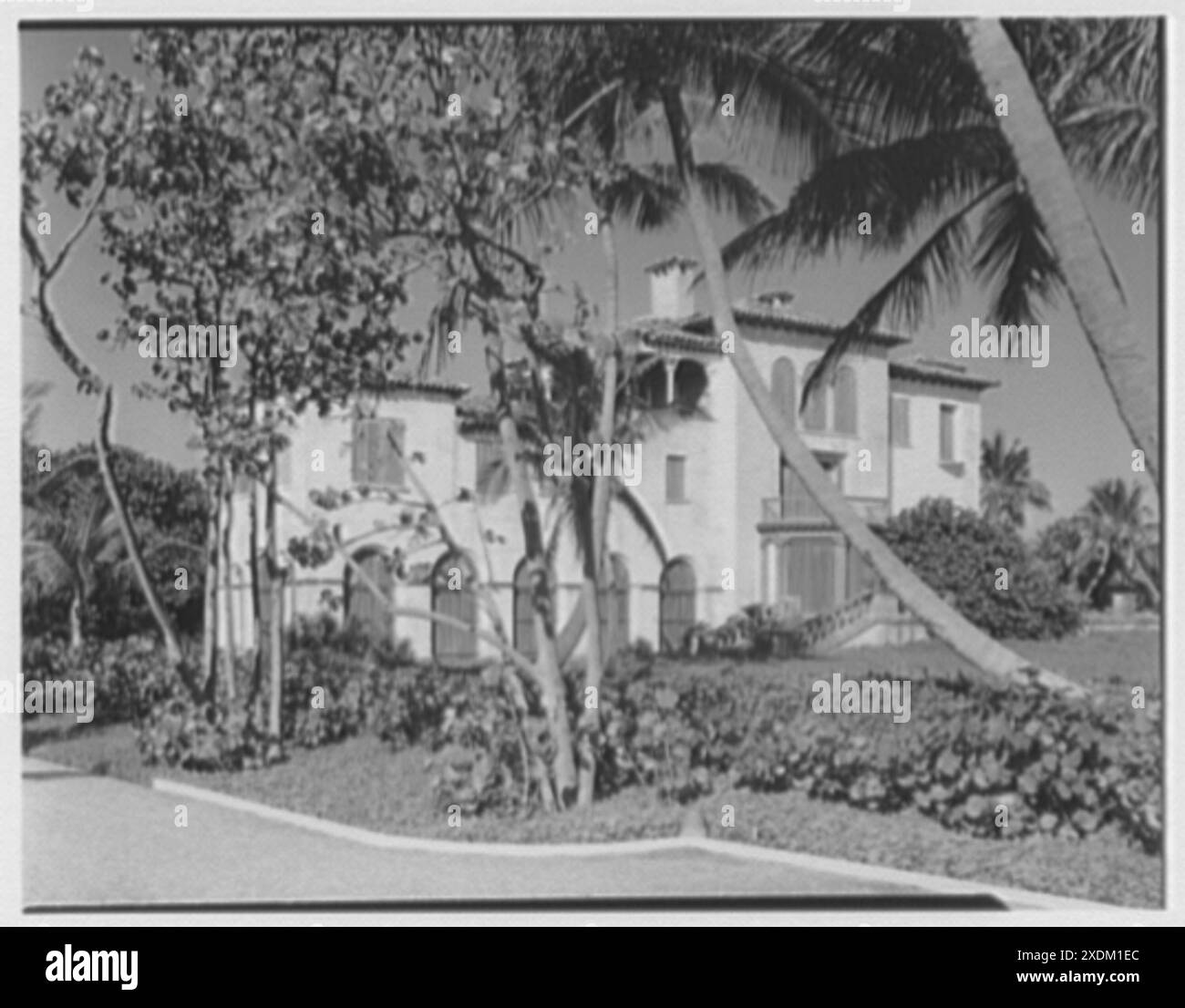 Edward B. McLean, residence at 345 North County Rd., Palm Beach. Old ...