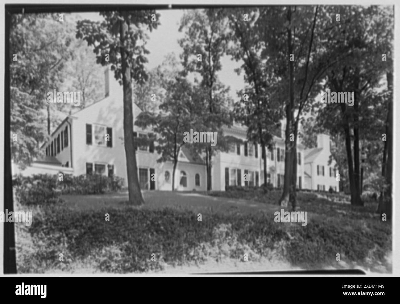 Charles S. Robertson, residence in Lloyd Harbor, Long Island. Rear ...