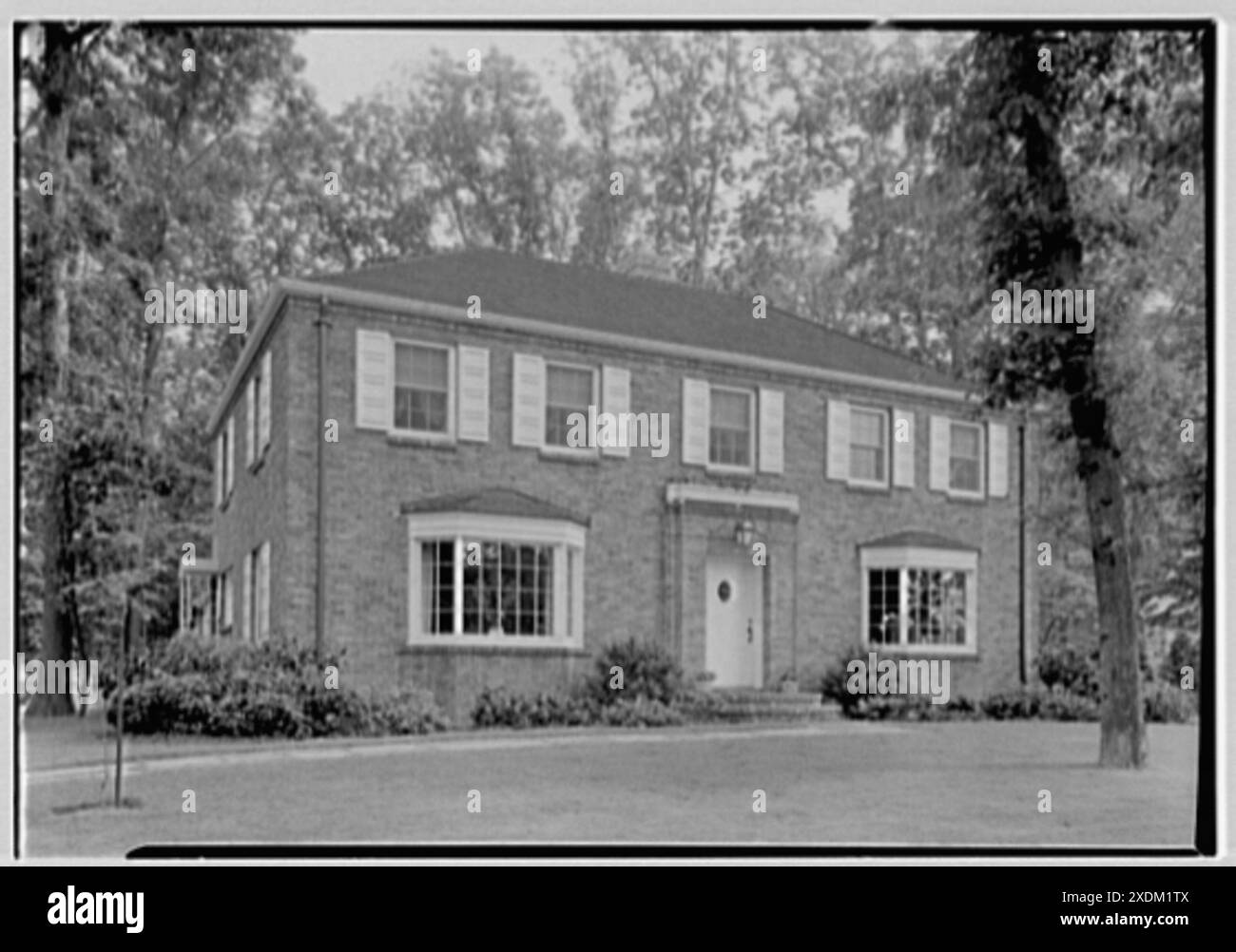 Mr. and Mrs. Lester A. Crone, residence at 45 Colt Rd., Summit, New ...