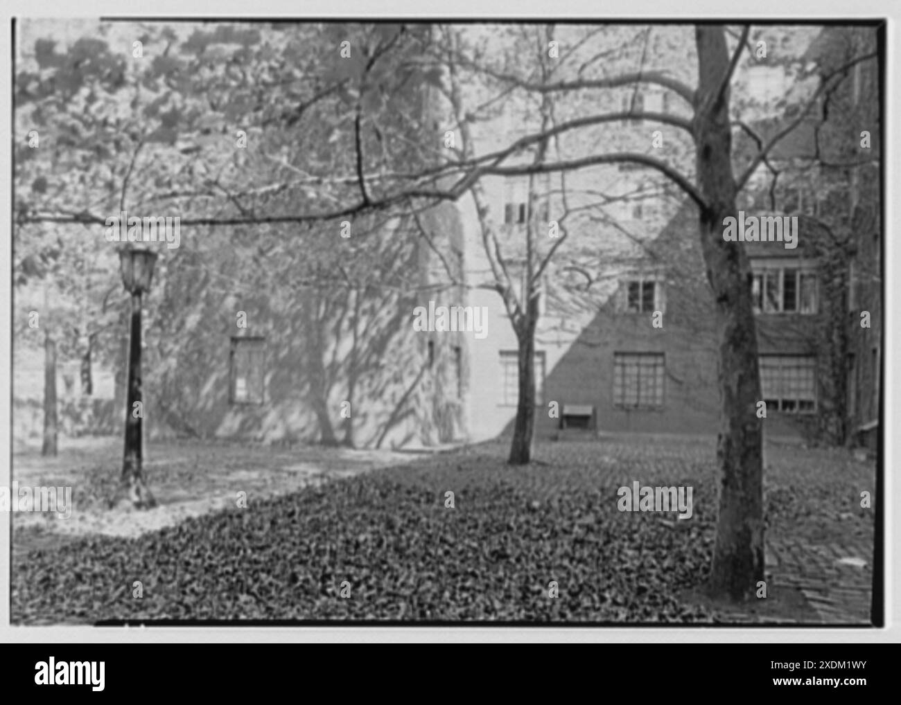 Harlem River Houses, 7th Ave. and 152nd St. Northwest court. Gottscho ...