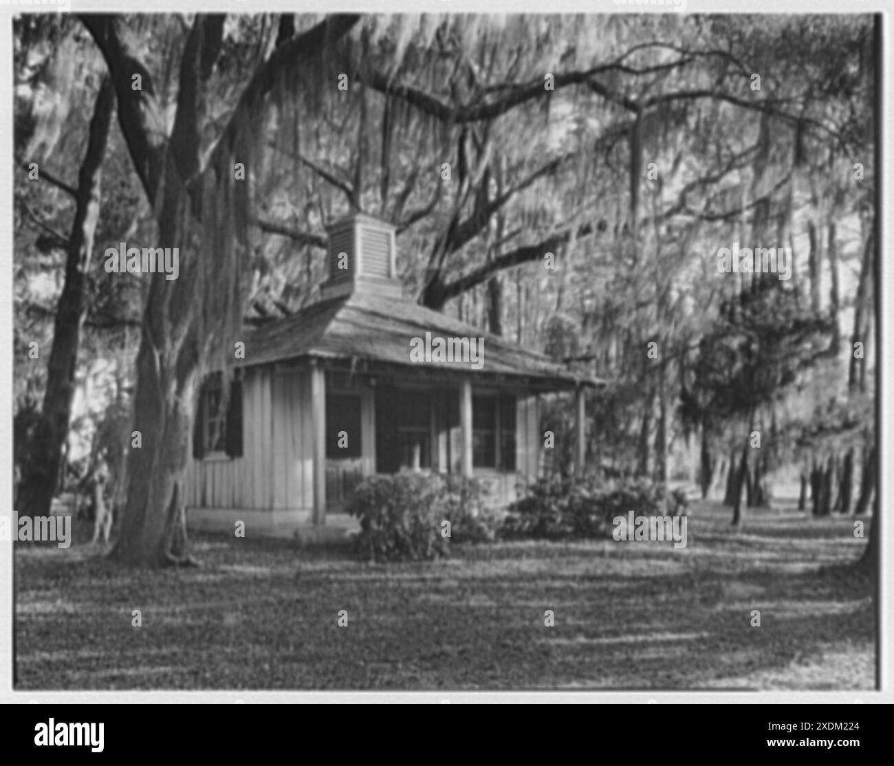 Mrs. Reynolds Bagley, Musgrove Plantation, residence on St. Simons ...