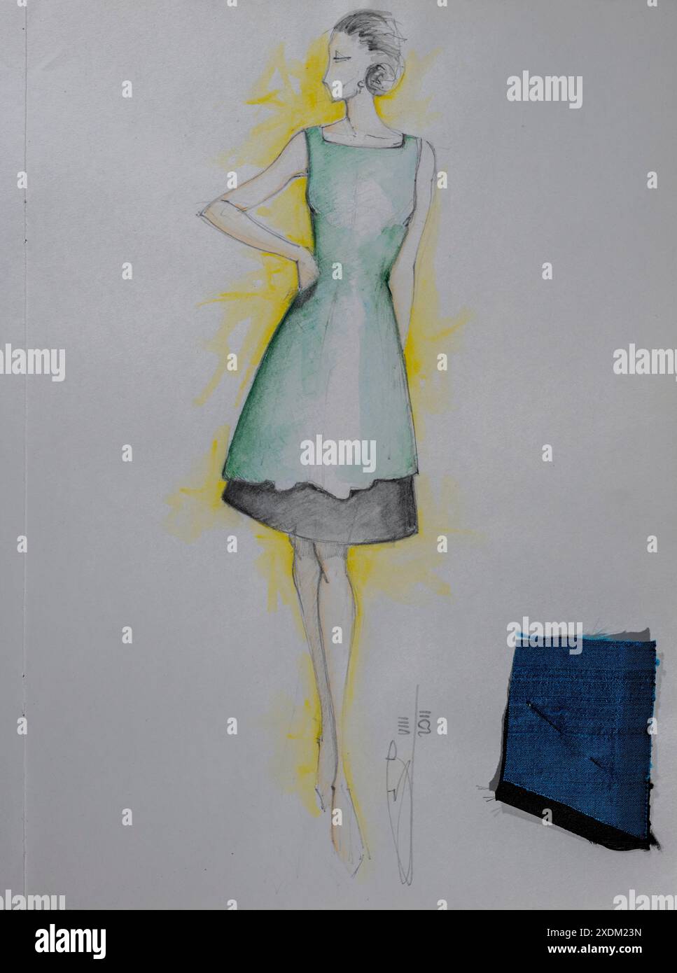 Fashion sketch, fashion design, women's fashion, prete a porter ...