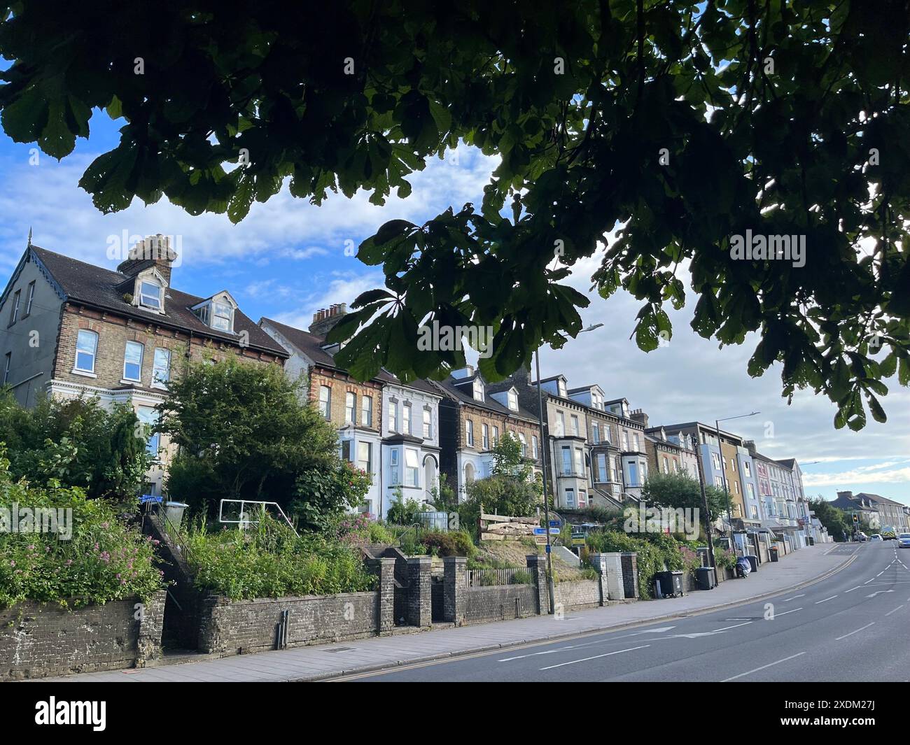 Dover, UK. 14th June, 2024. A street in Dover Credit: Julia Kilian/dpa ...