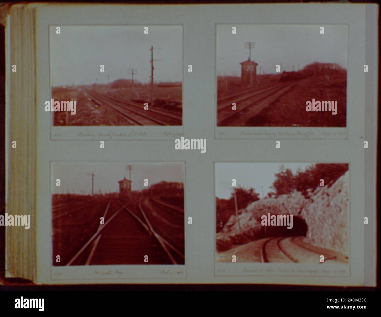 Early years, snapshots, 1896-1898. Railroad scenes I , Railroad scenes ...