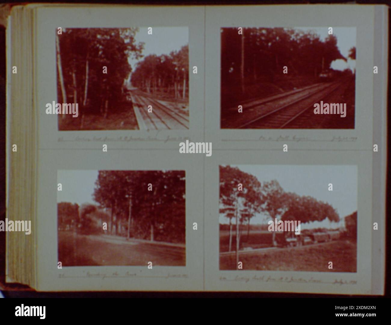 Early years, snapshots, 1896-1898. Railroad scenes V , Railroad scenes ...