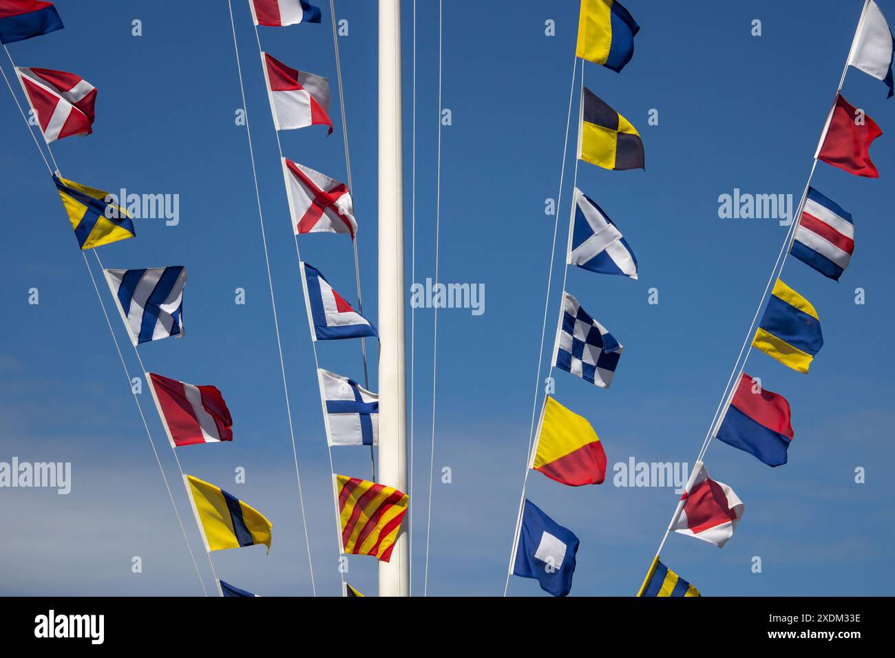 Semaphore flags alphabet hi-res stock photography and images - Alamy