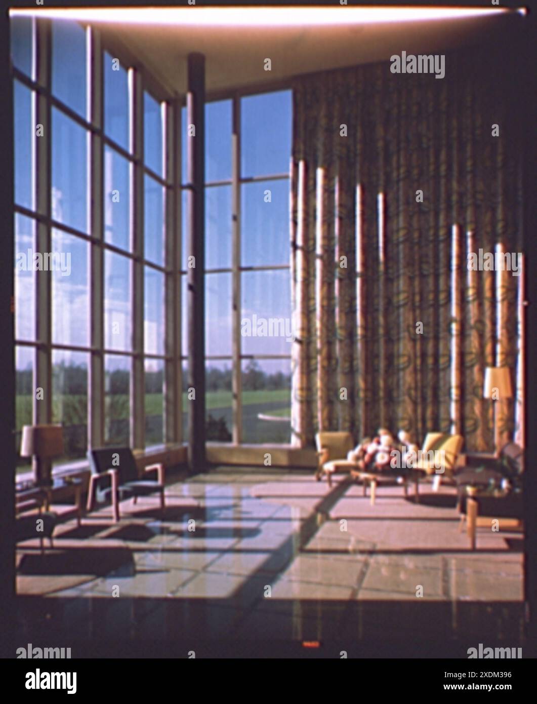 Johnson & Johnson office building, New Brunswick, New Jersey. Interior ...