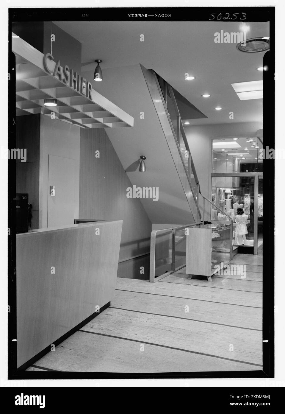 Cashier's desk Cut Out Stock Images & Pictures - Alamy
