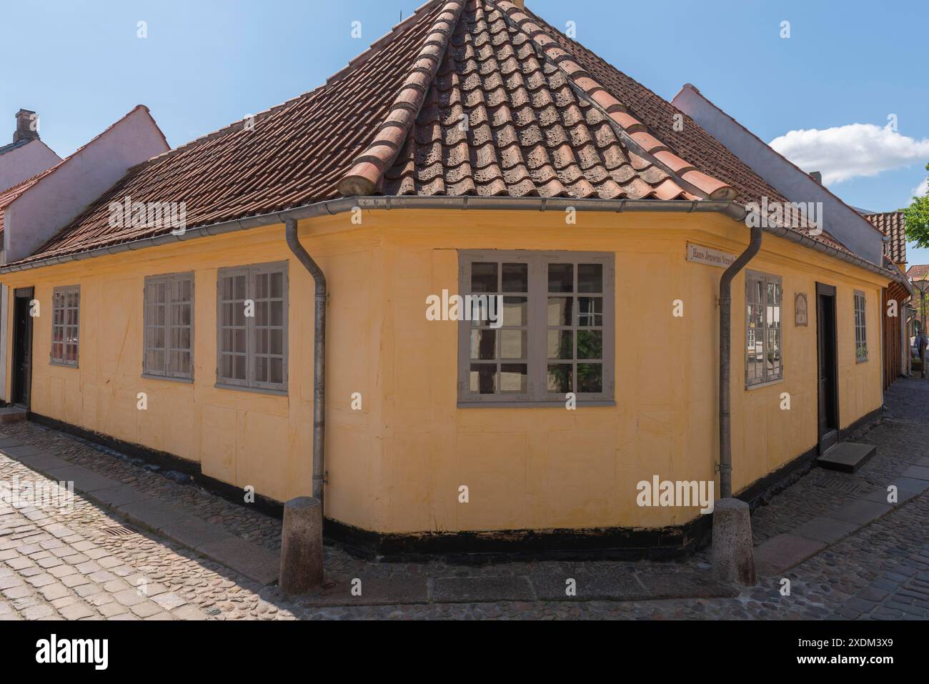 Odense, Old Town, Hans Christian Andersen Hus, probable birthplace of ...