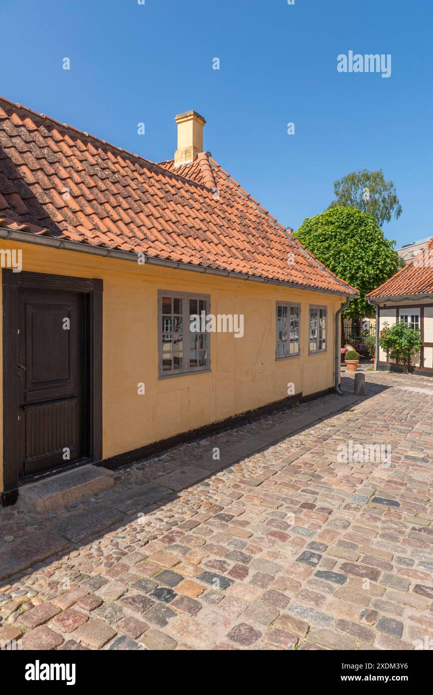 Odense, Old Town, Hans Christian Andersen Hus, probable birthplace of ...