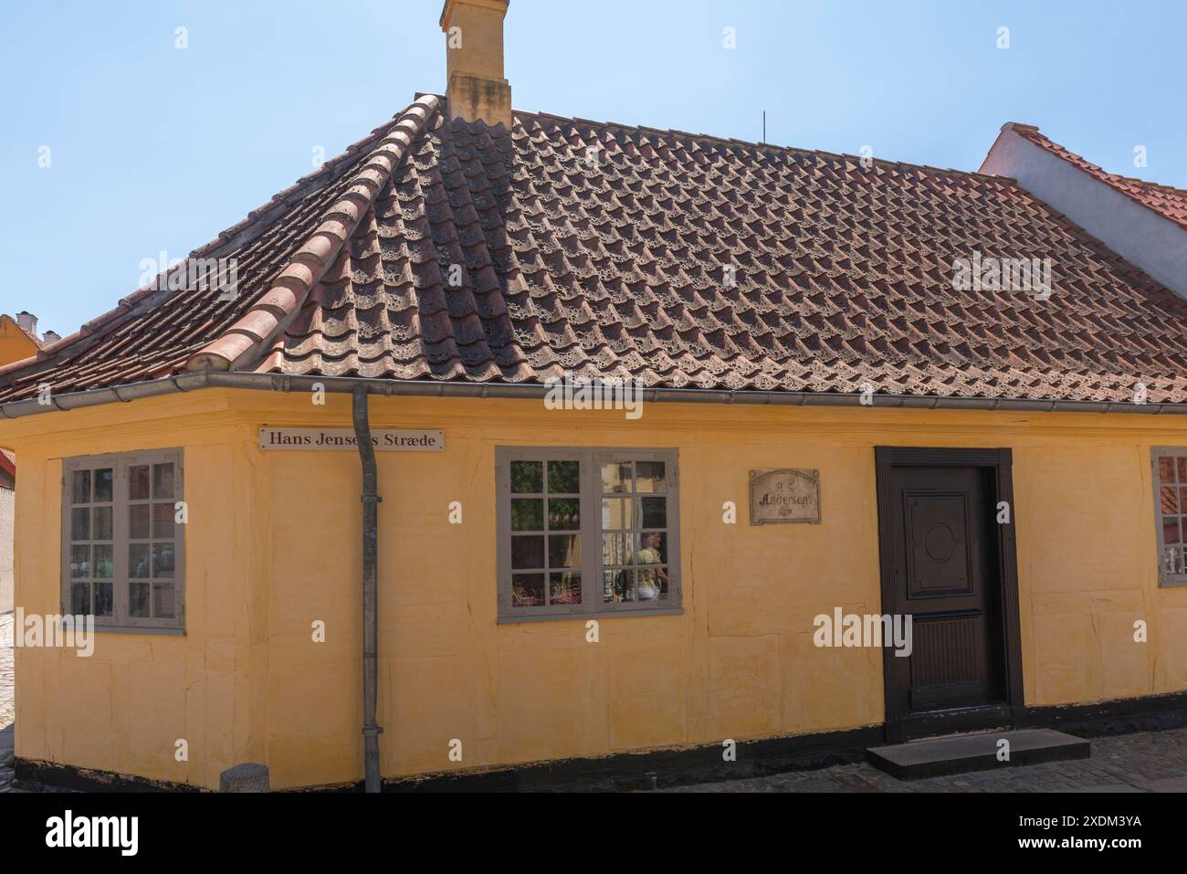 Odense, Old Town, Hans Christian Andersen Hus, probable birthplace of ...