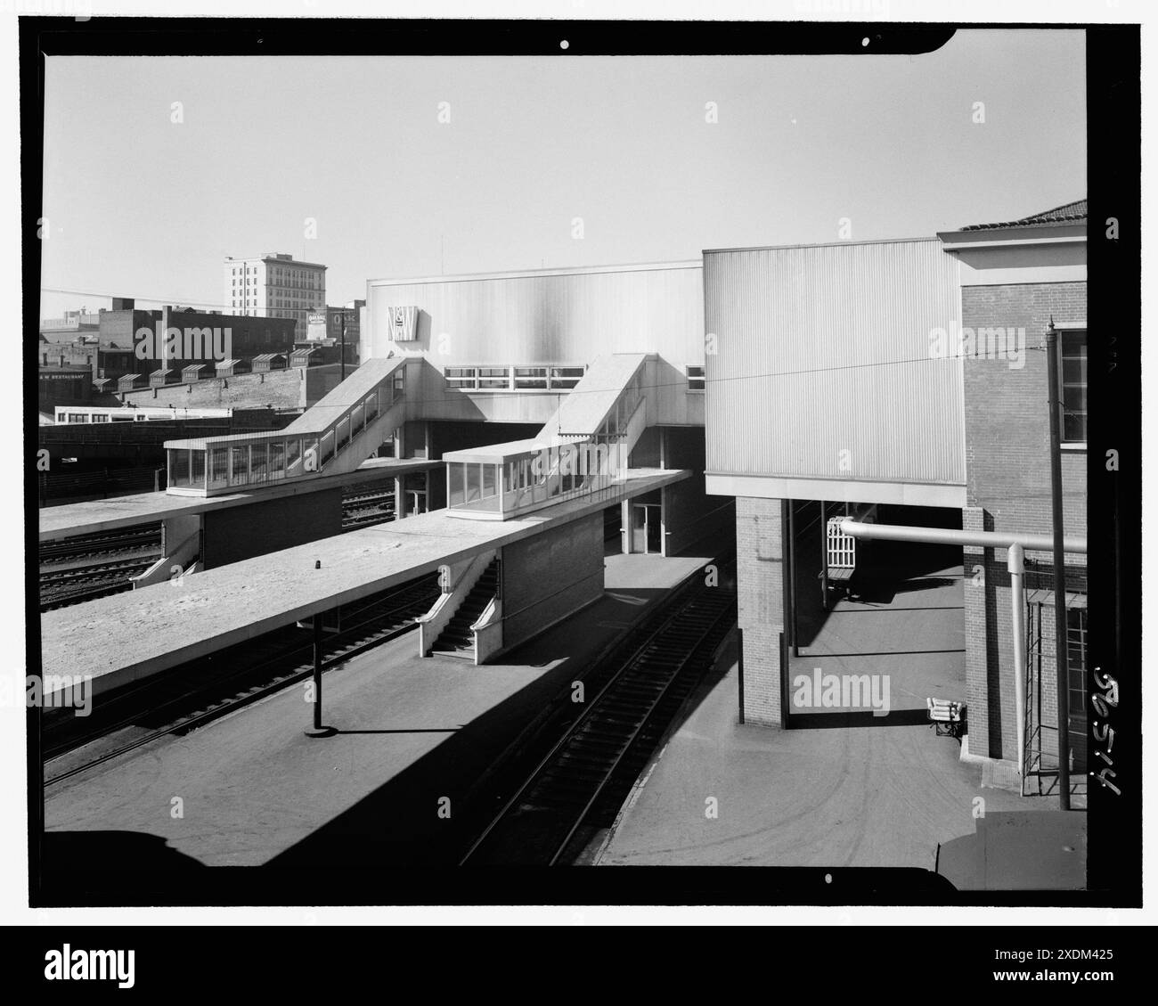Roanoke station of the Norfolk and Western Railroad, Roanoke, Virginia ...