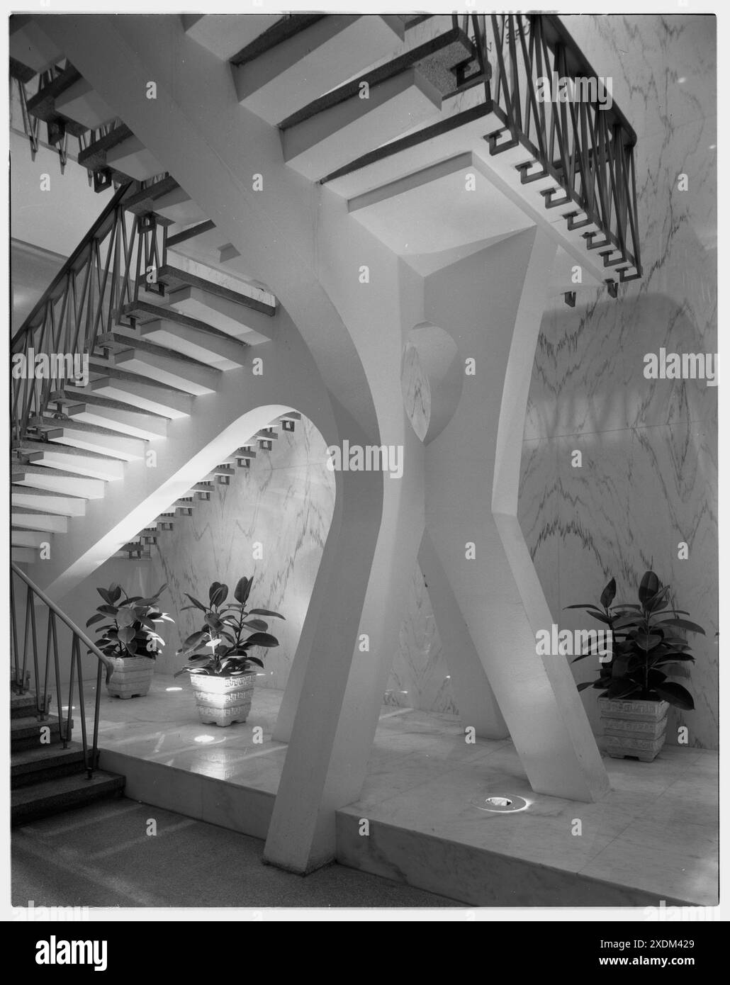 Flying staircase Black and White Stock Photos & Images - Alamy