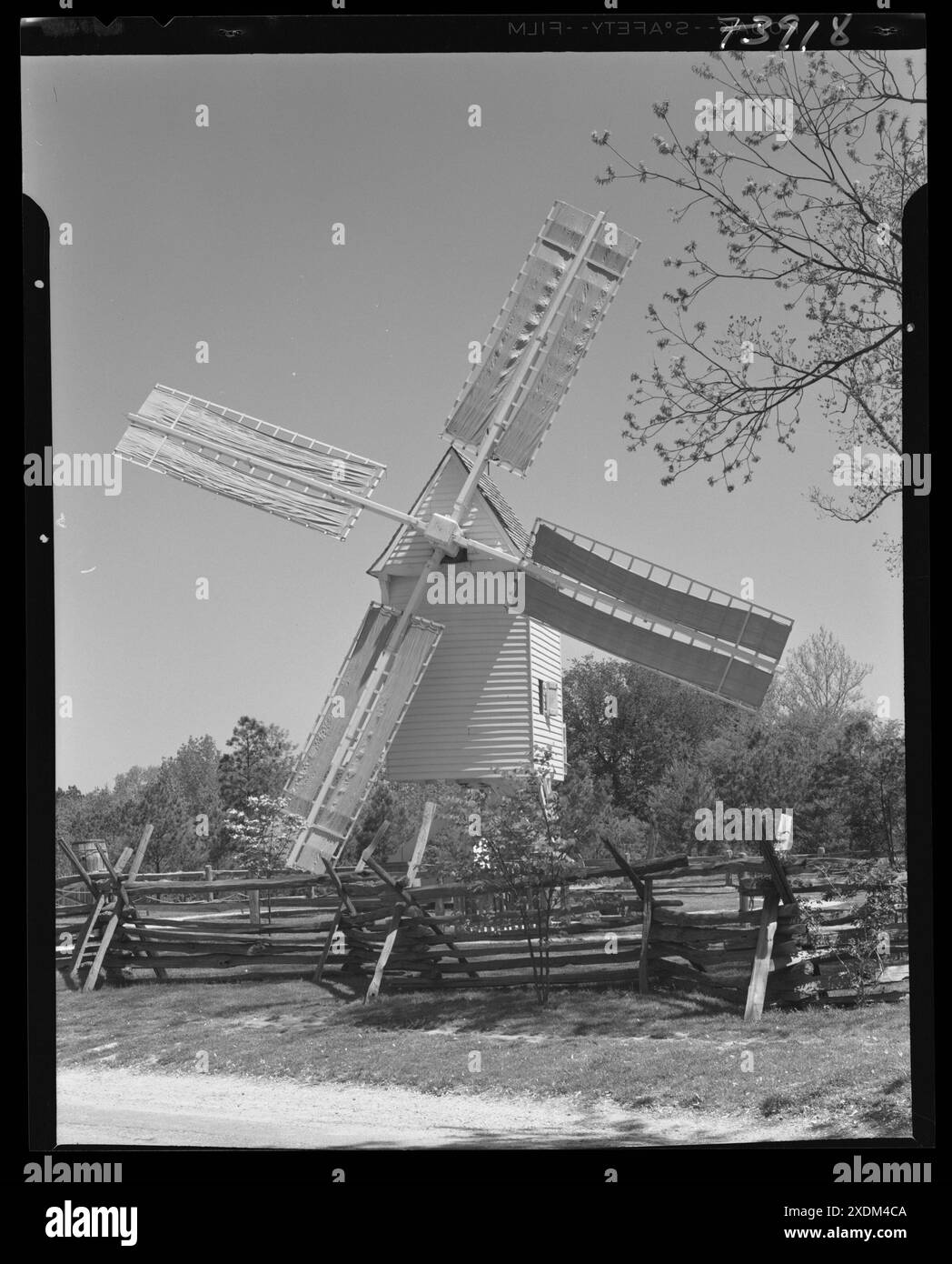 Williamsburg, Virginia. Robertson windmill. Gottscho-Schleisner ...