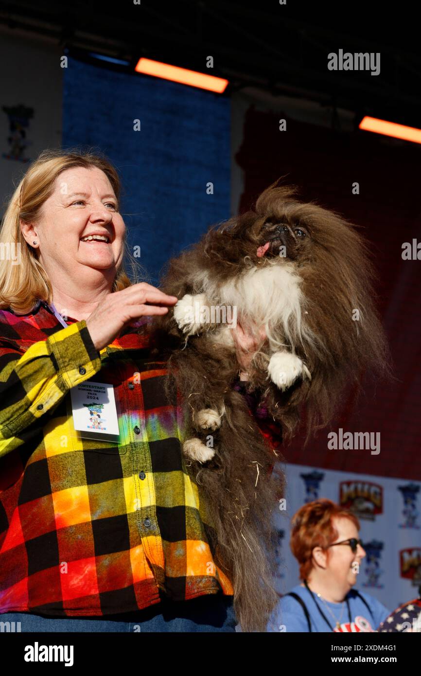 Petaluma, California, USA. 21st June, 2024. "Wild Thang,” winner of the ...