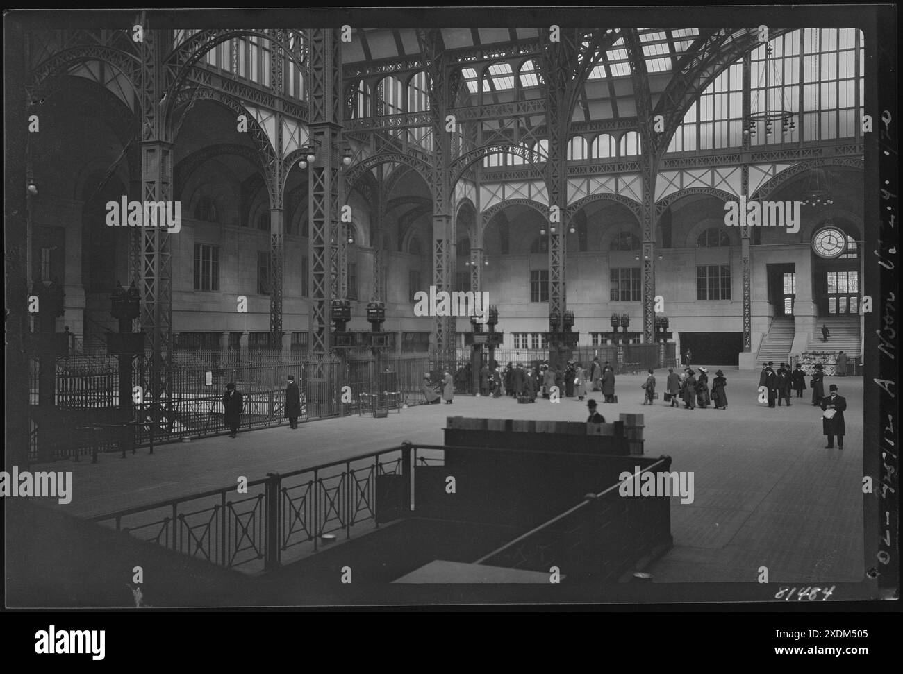 Pennsylvania Station. Interior. Gottscho-Schleisner Collection Stock Photo - Alamy