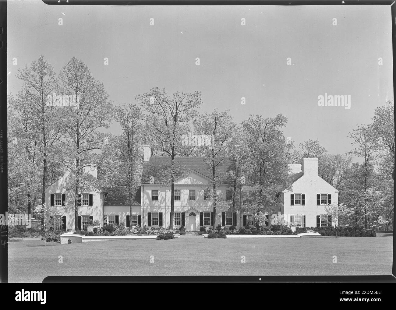 Charles S. Robertson, residence in Lloyd Harbor, Long Island. Axis view ...