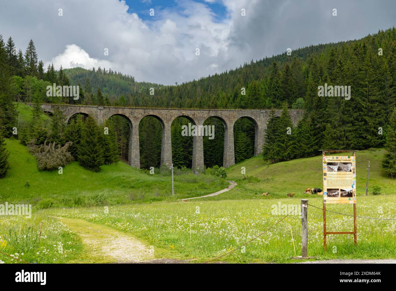 Railway viaduct near telgart hi-res stock photography and images - Alamy
