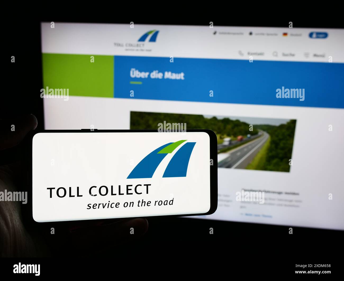 Tolling system for trucks hi-res stock photography and images - Alamy
