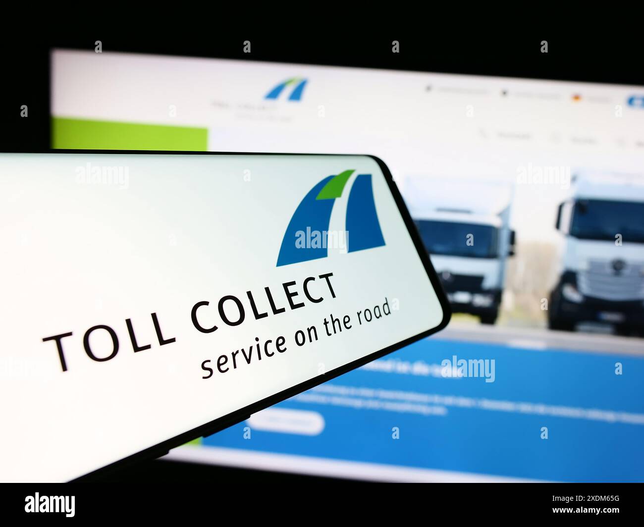 Tolling system for trucks hi-res stock photography and images - Alamy
